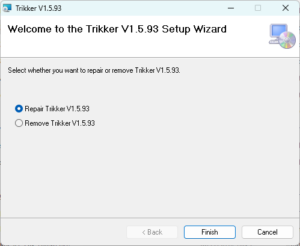 Installer une mise à jour de Trikker : – Bluebits Blog
